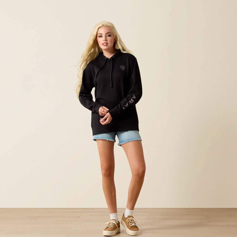 Ariat Womens Logo 2.0 Hoodie black – Ariat | Profi-Tack