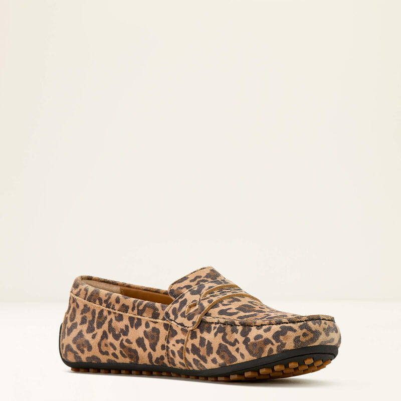 Ariat Womens Selene Driving Shoe cheetah | 40 | ST-652